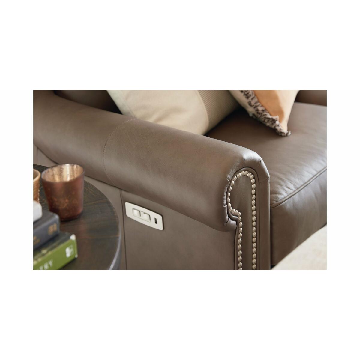 Benchmade Motion Reclining Leather Panel Arm Sofa – Sweat's Furniture